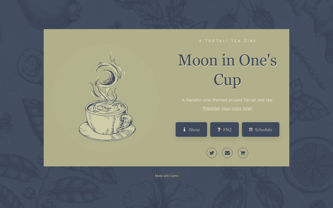 Moon in One's Cup